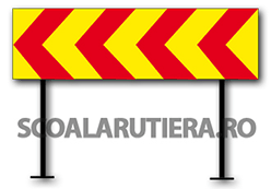 Mijloace de semnalizare a lucrărilor: Barieră direcțională