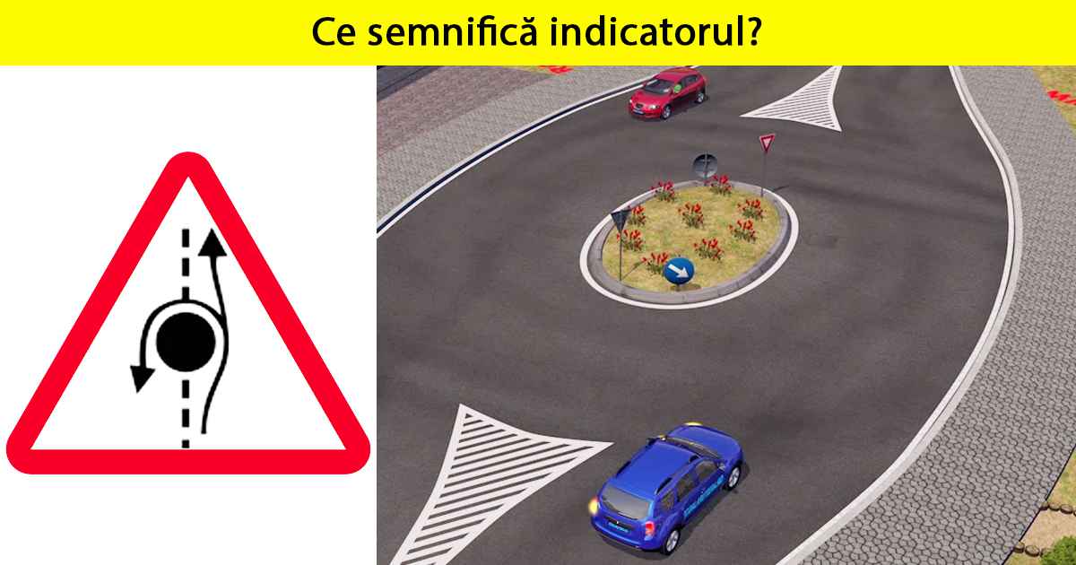 Chestionare DRPCIV cat B: Indicatorul semnifică: