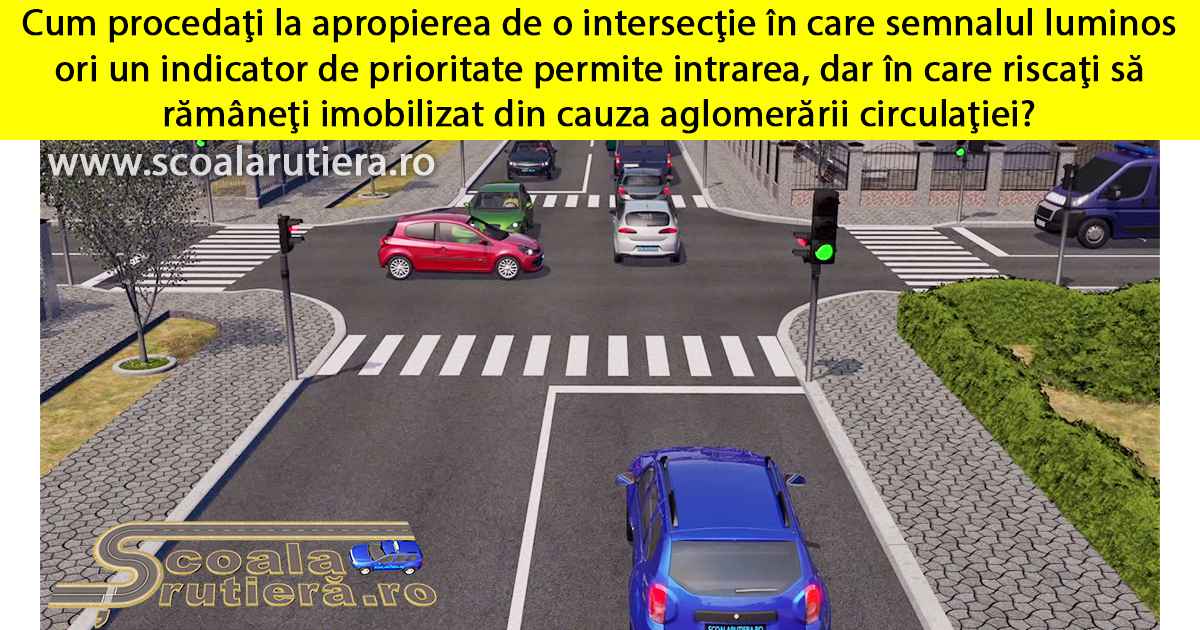 Chestionare DRPCIV/DGPCI categoria B: Cum procedați la apropierea de o ...